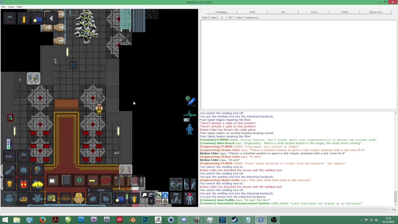 SS13: Chill Engineer and Friendly Wizard /TG/ Sybil - YouTube