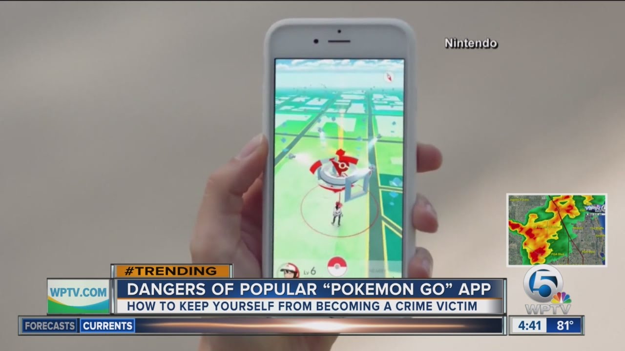 Dangers of popular 'Pokemon Go' App - YouTube
