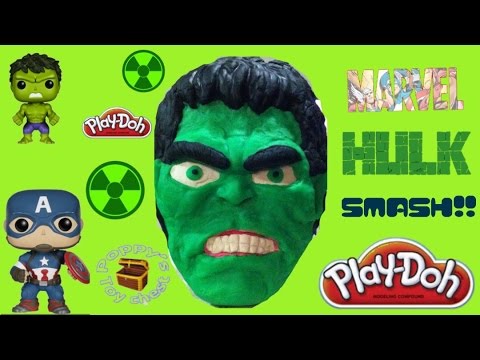 Giant Hulk Play-Doh Surprise Egg - YouTube