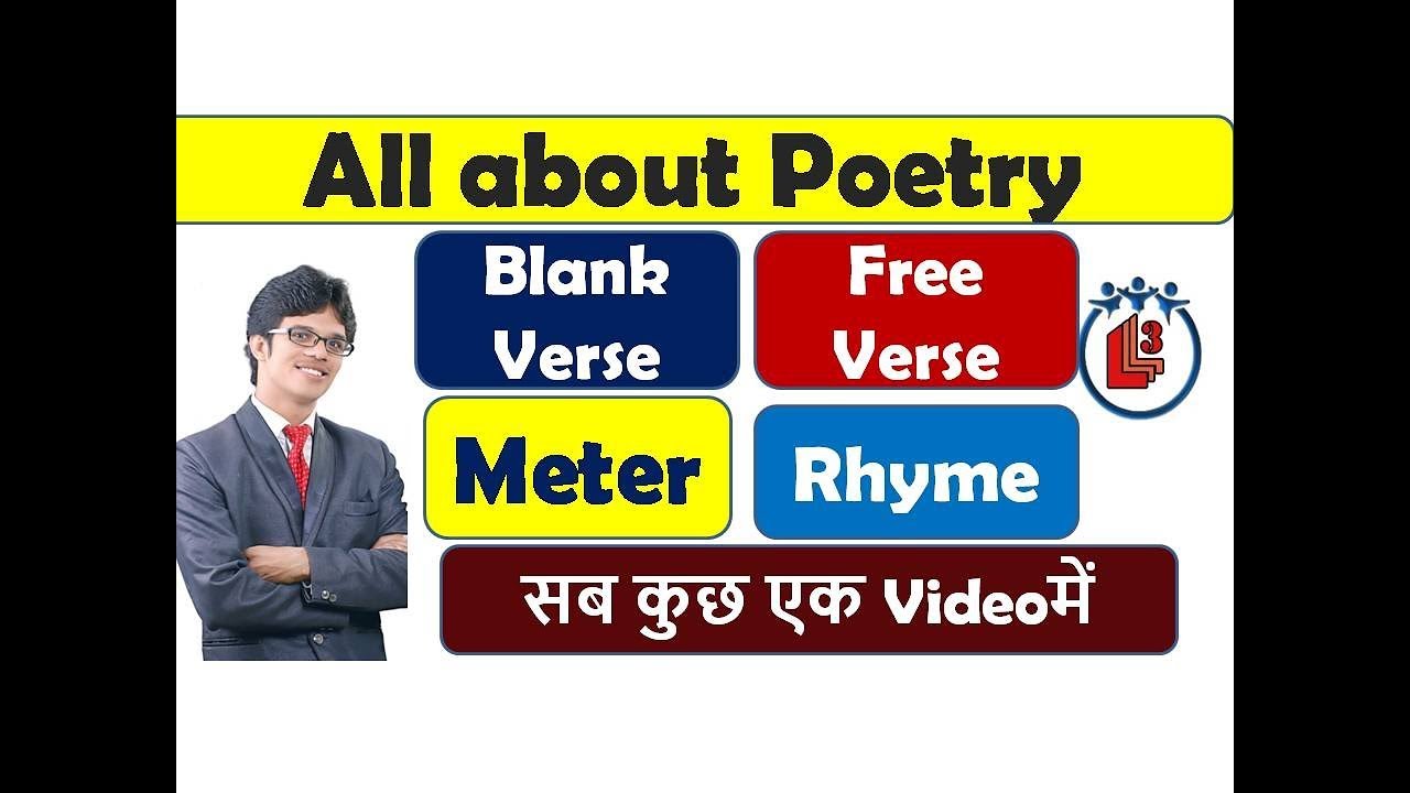 Blank verse| Free verse | Meter | Iambic Pentameter | trochaic in ...