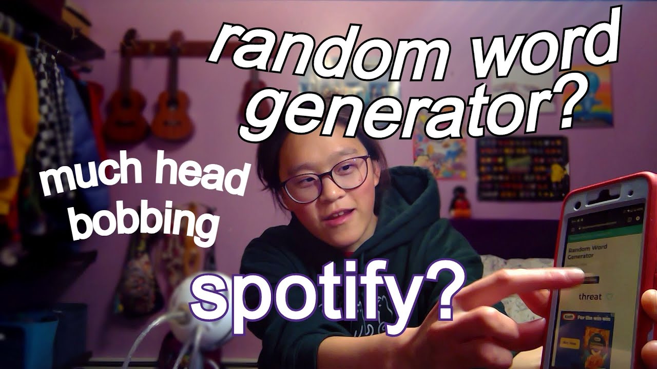 (arrange w/ me!) using random word generator to choose song to arrange ...