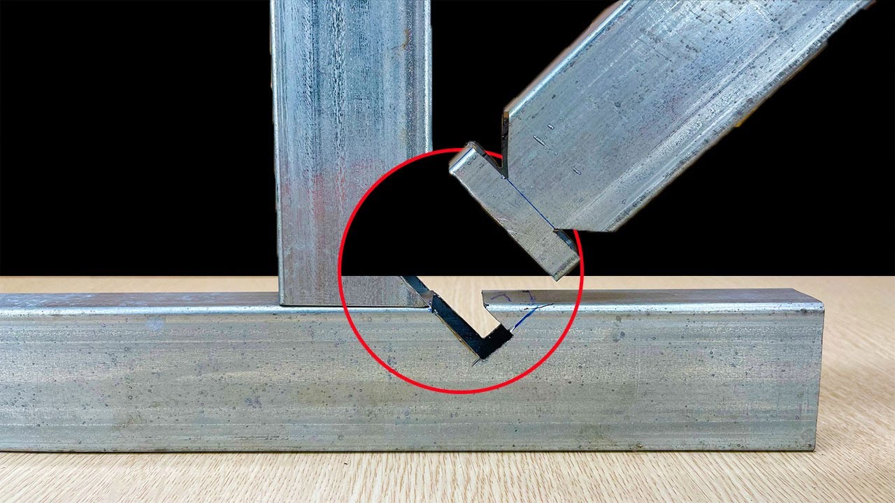 Billions of welders don't know this! How to create a 45 degree angle ...