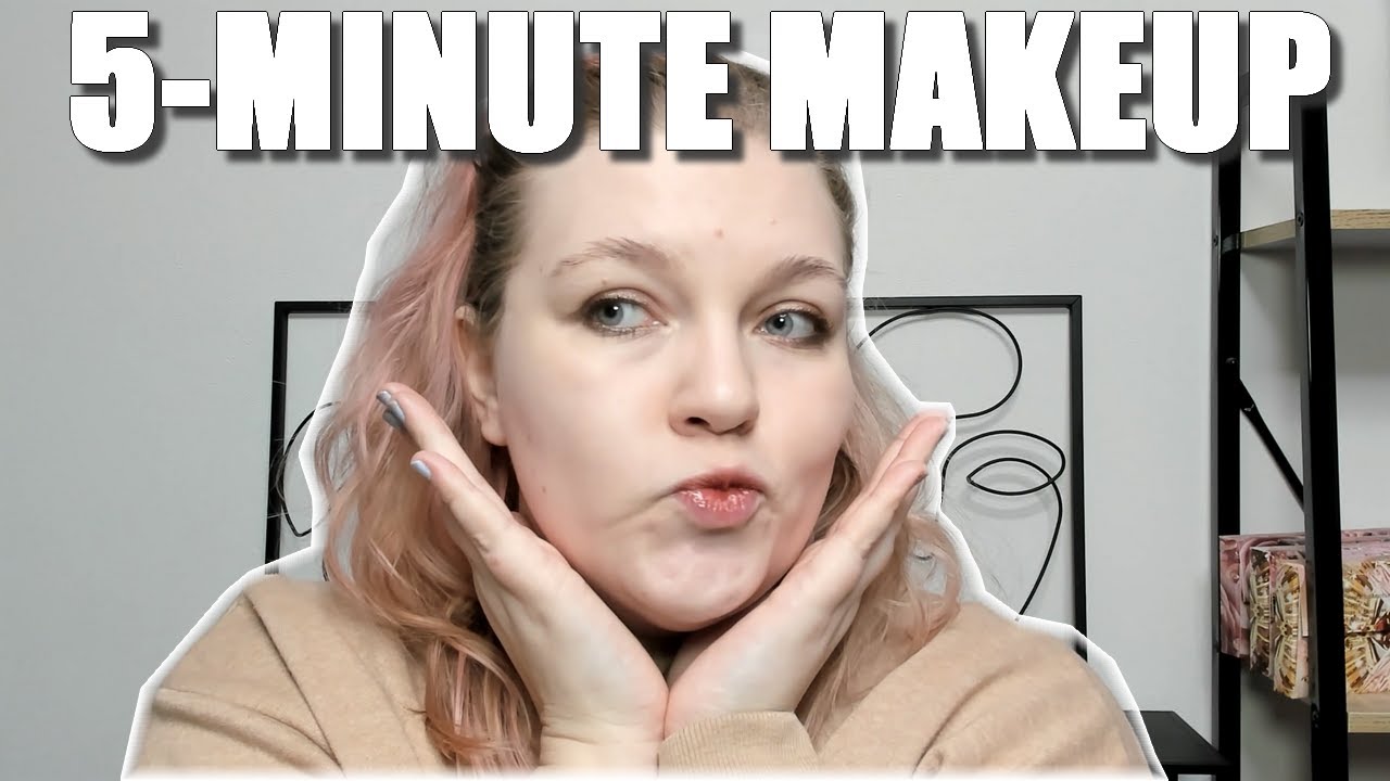 Super simple, slightly smokey | 5-MINUTE MAKEUP TUTORIAL - YouTube
