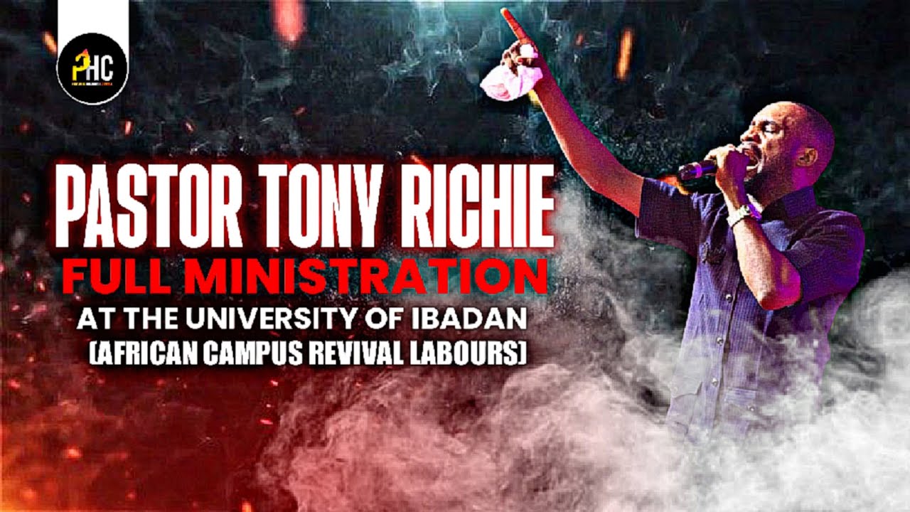 PASTOR TONY RICHIE 😭😭😭 IN TEARS AS HE MINISTERED POWERFULLY AT THE ...