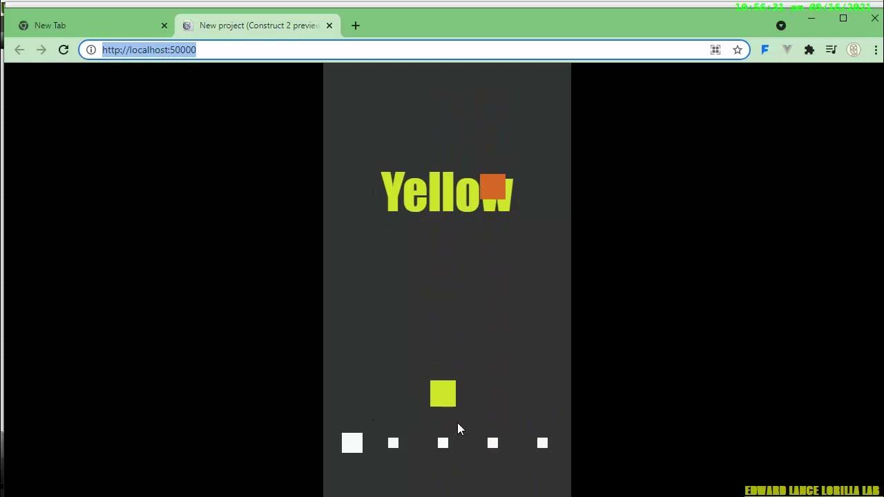 【Construct 2】Setting up the color logic Make a lane avoid game - YouTube
