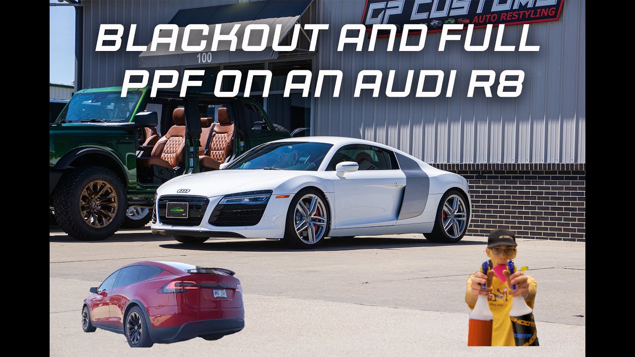 Full Paint Protection Film on Audi R8! - YouTube