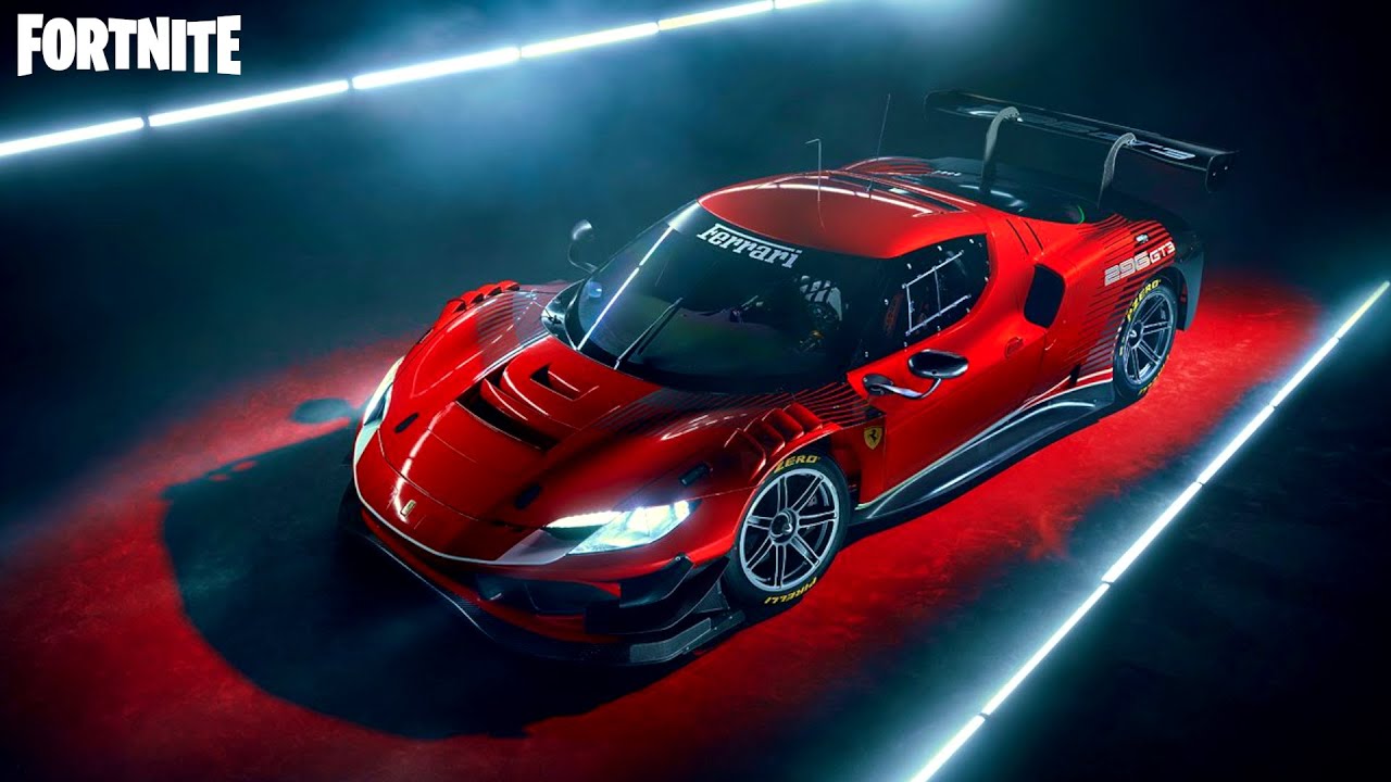 Fortnite X Ferrari The Ferrari 296 GT3... - YouTube