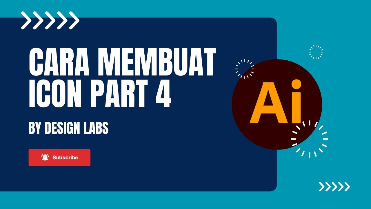 Cara Membuat Icon di Adobe Illustrator Part 4 | Tutorial Membuat ...