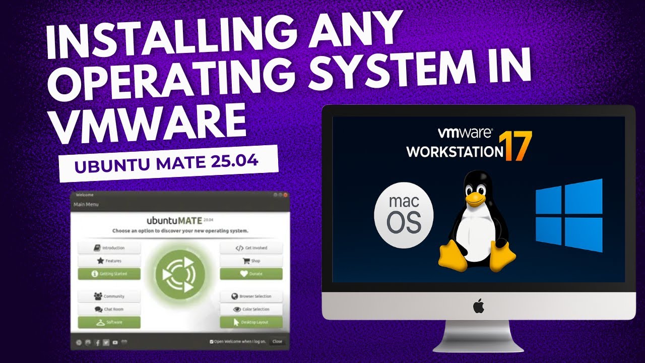 🔥 ULTIMATE GUIDE: Install ANY Operating System in VMware Workstation 17 ...