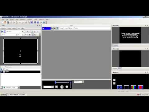 MediaShout v4.5 - Adding Text - YouTube