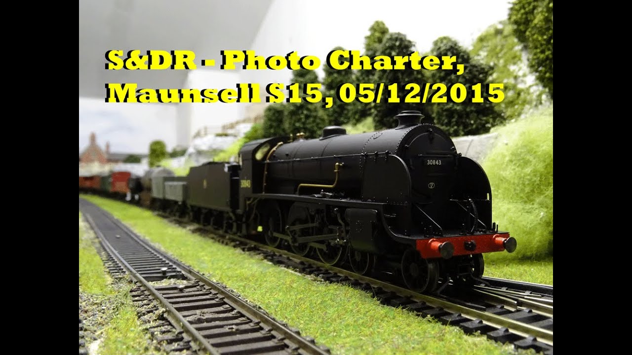 00 Gauge Model Railway - S&DR - S15 Demonstration Goods Train, 05/12 ...