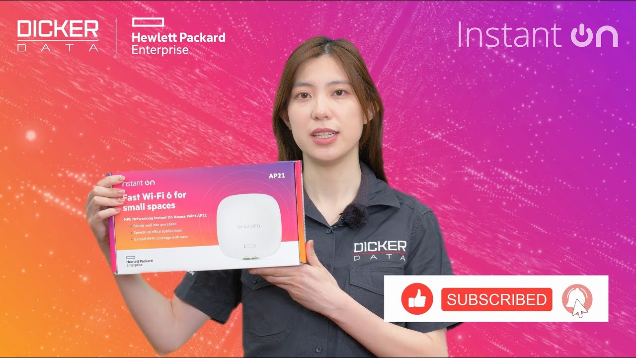 Unboxing HPE Networking Instant On AP21 Retail Bundle - YouTube