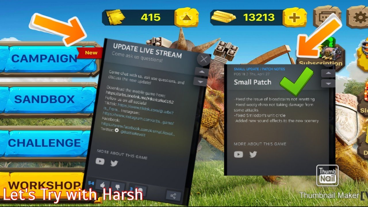 animal revolt battle simulator - Upcoming arbs update new!! | arbs live ...