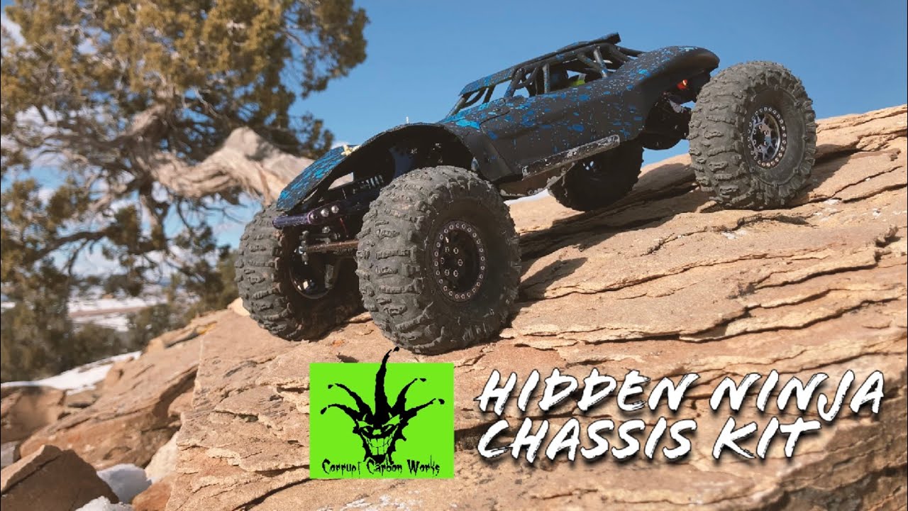 Corrupt Carbon Works | Hidden Ninja Chassis Kit - YouTube