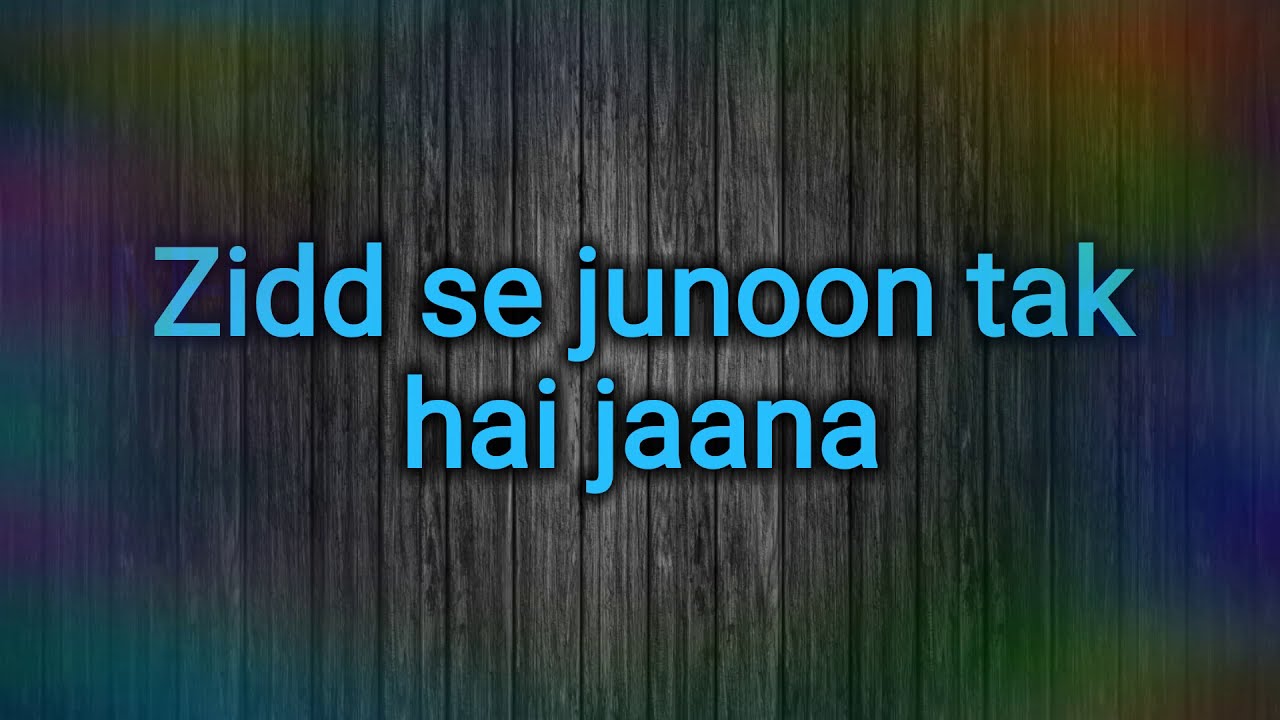 Challa (Full song )Lyrics - YouTube