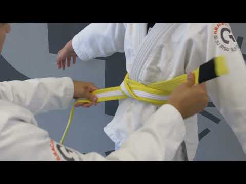 How to tie your child's Jiu Jitsu Belt