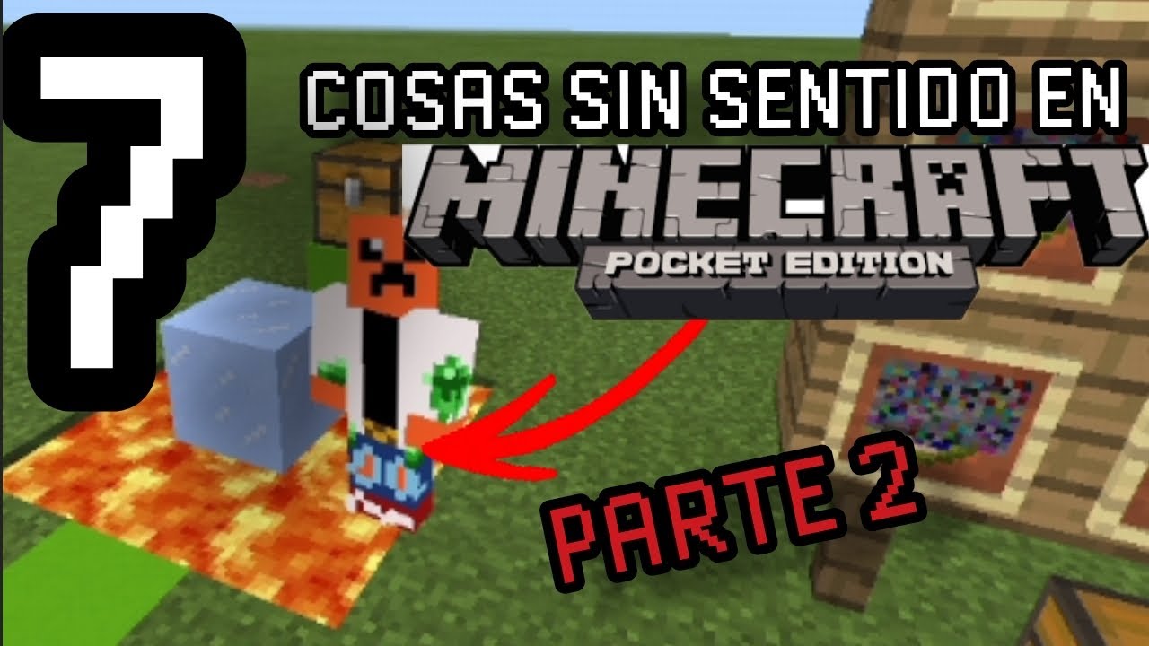 7 Cosas sin sentido en MINECRAFT parte 2 - YouTube