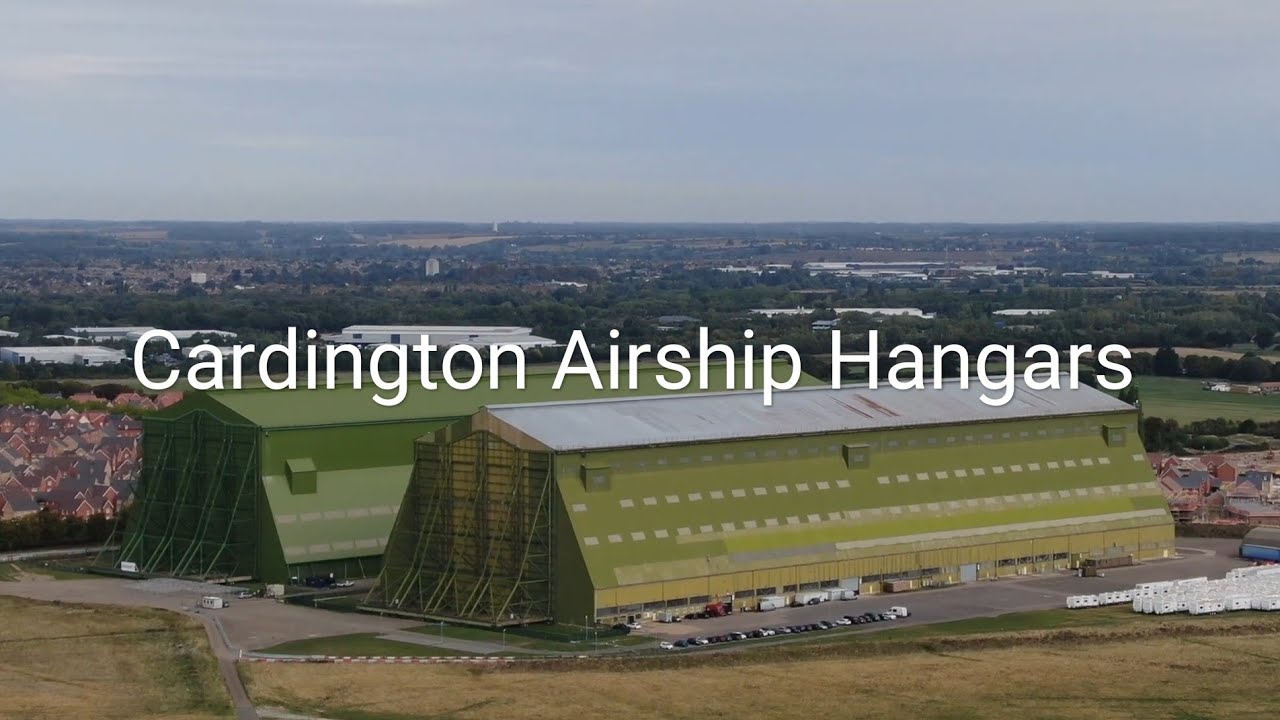 Cardington Airfield, RAF Cardington, Airship Hangars. UK. - YouTube