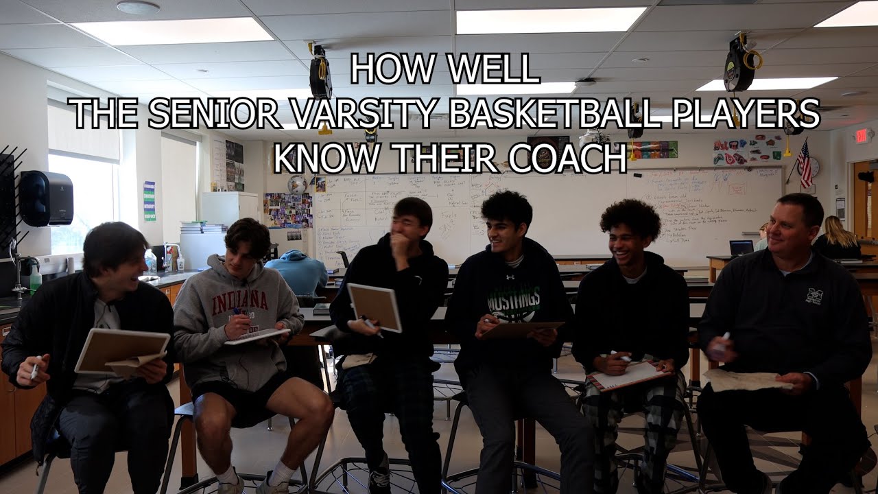 How Well Does the Varsity Basketball Team Know Their Coach? - YouTube
