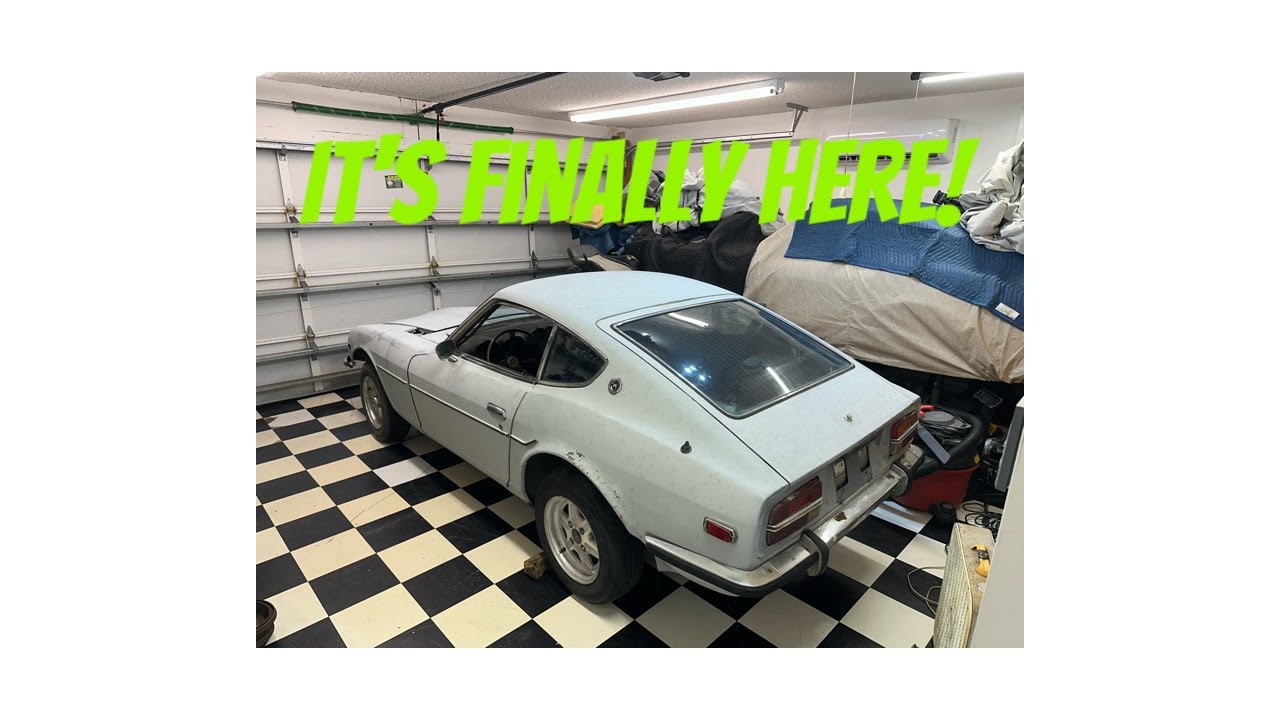 1972 Datsun 240Z Parts Car Is Finally Here!!! - YouTube
