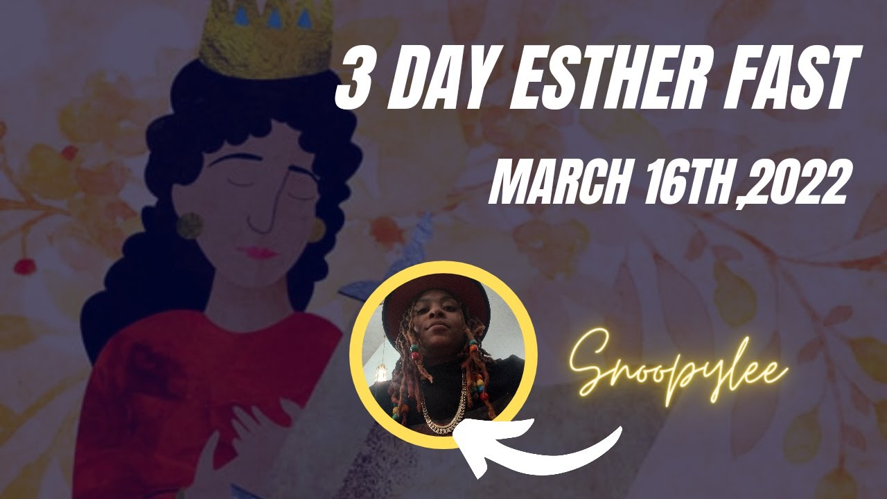 🚫 #dryfasting 3 day Esther Fast🚫 #purim #thegospeltruth #fastingprayer ...