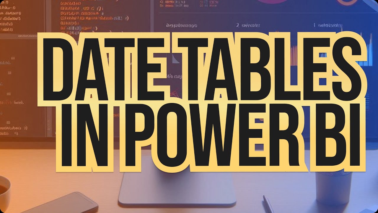How to create a date table in Power BI - YouTube