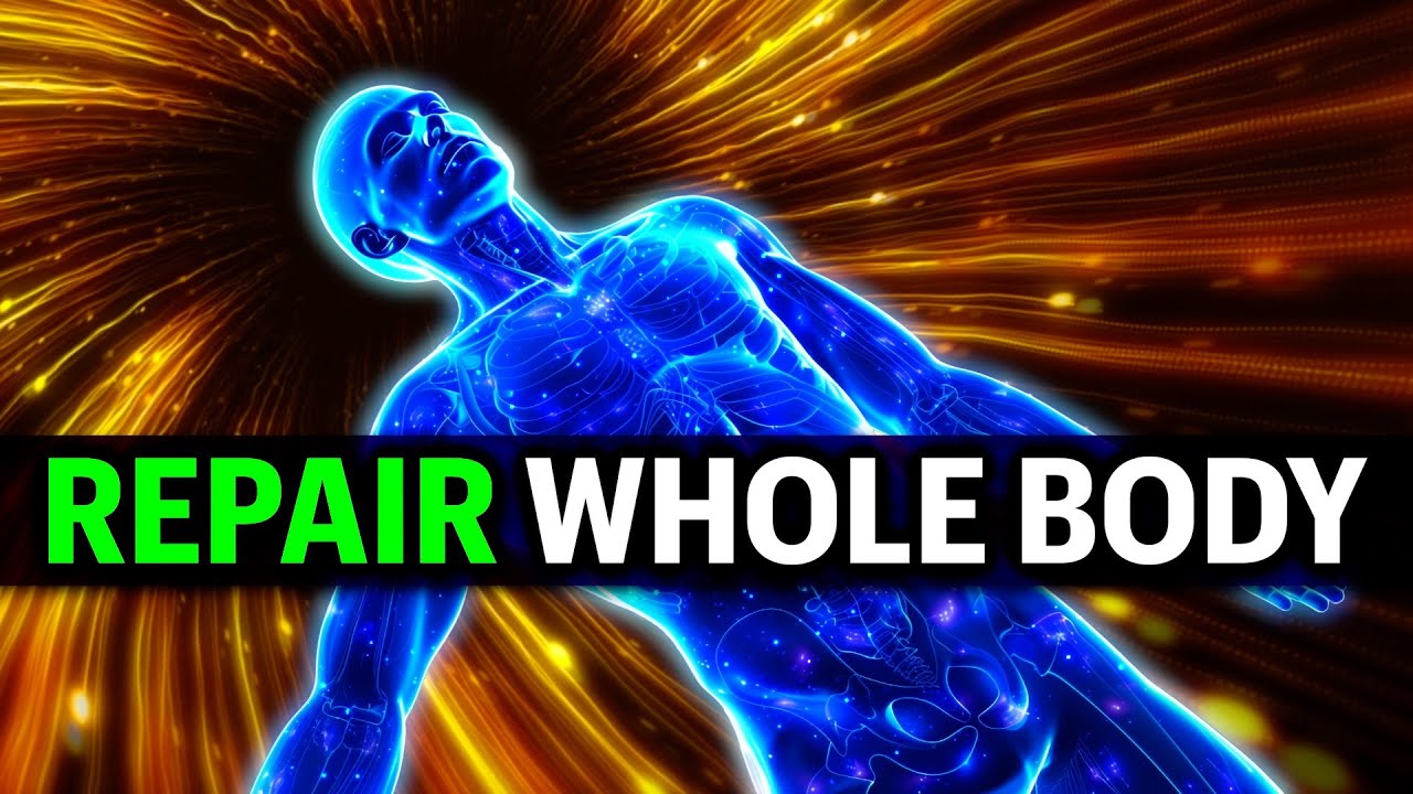 FALL into a DEEP SLEEP & REPAIR WHOLE BODY 10'000Hz + 528Hz + Delta ...