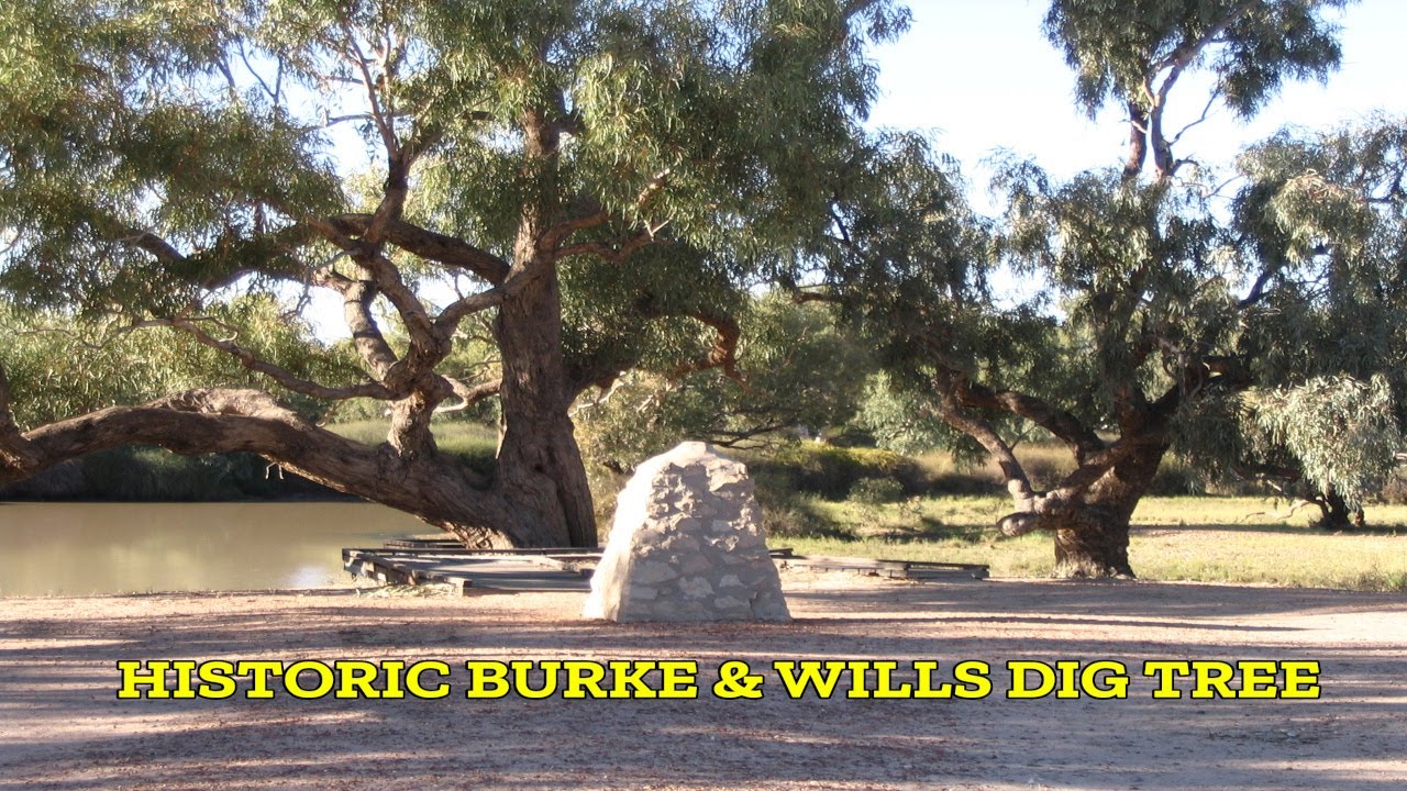 BURKE & WILLS and the famous DIG TREE - YouTube