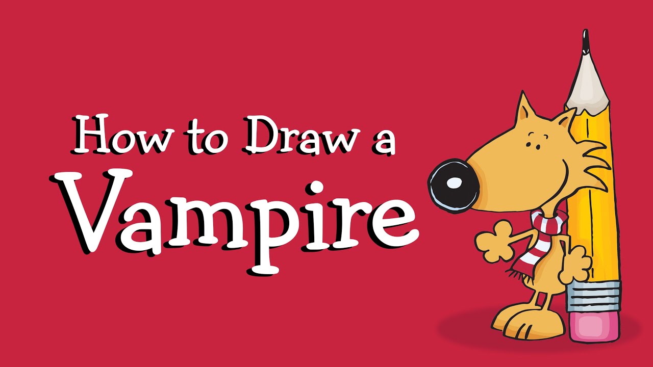 Teach Me to Draw... A Vampire! - YouTube