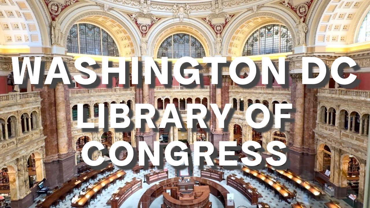 World's Largest Library: A Tour of the Library of Congress - YouTube