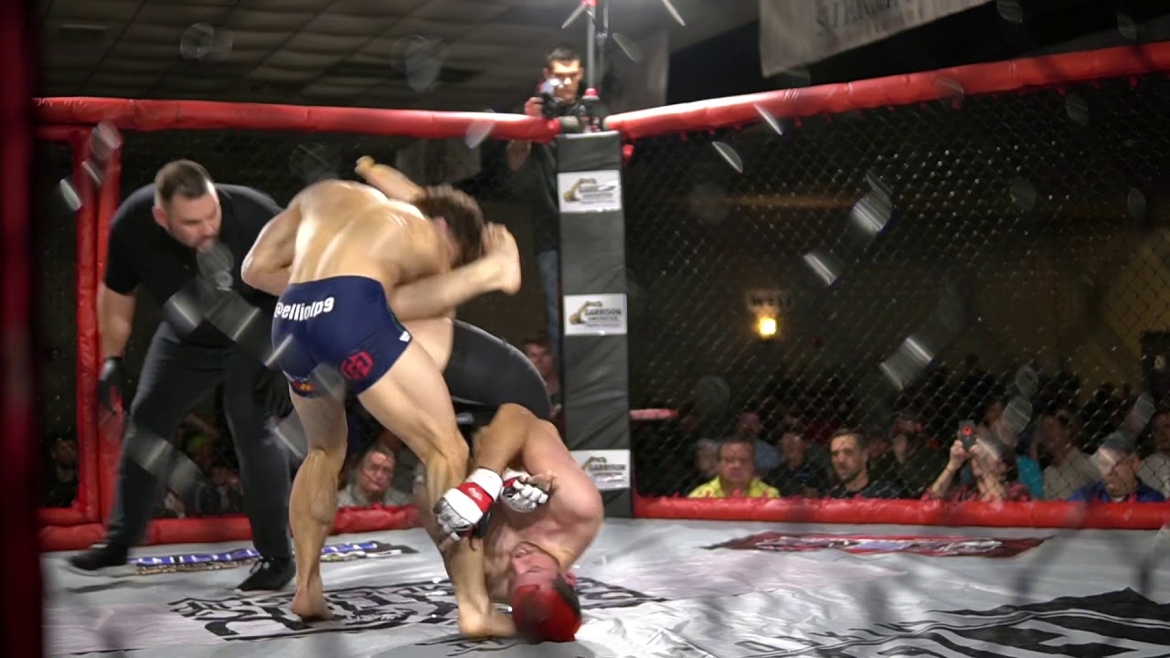 EllIot Hebert Donkey Punch MMA #fightville #fight #mma #ufc - YouTube