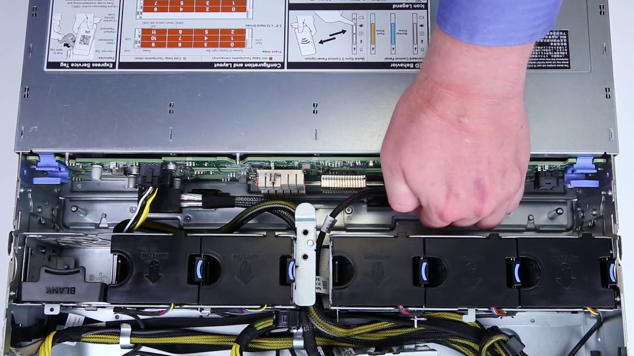 SSN | Dell EMC PowerEdge R540 | Remove/Install Hard Drive Backplane ...