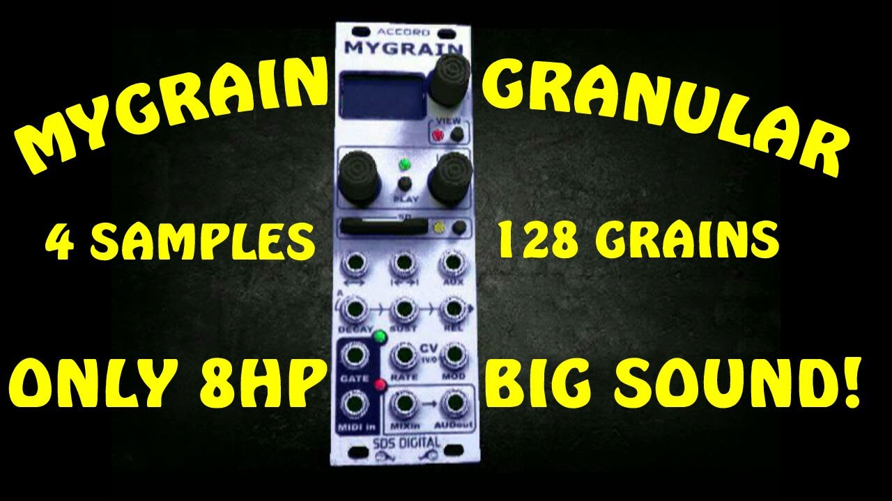 MyGrain Granular module - promo - YouTube