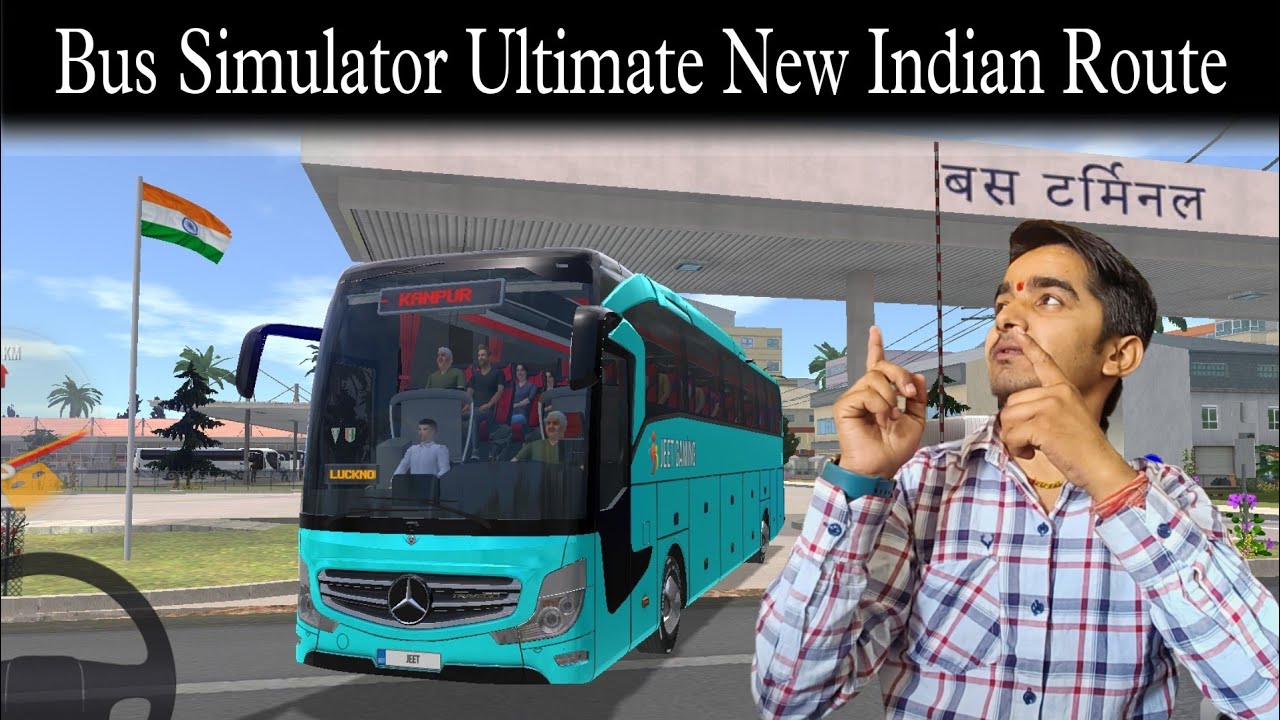 Bus Simulator Ultimate New Indian Route Gameplay 2024 | Bus Simulator ...