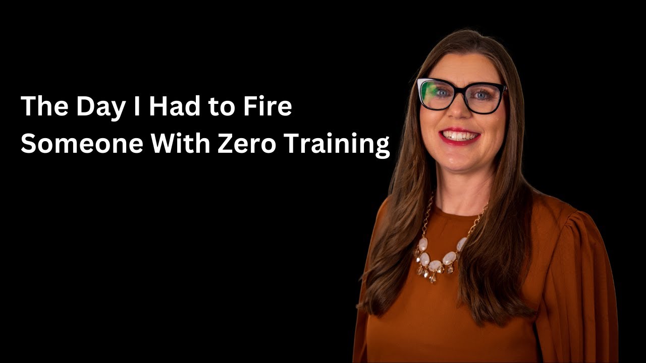 The Day I Had to Fire Someone With Zero Training - YouTube