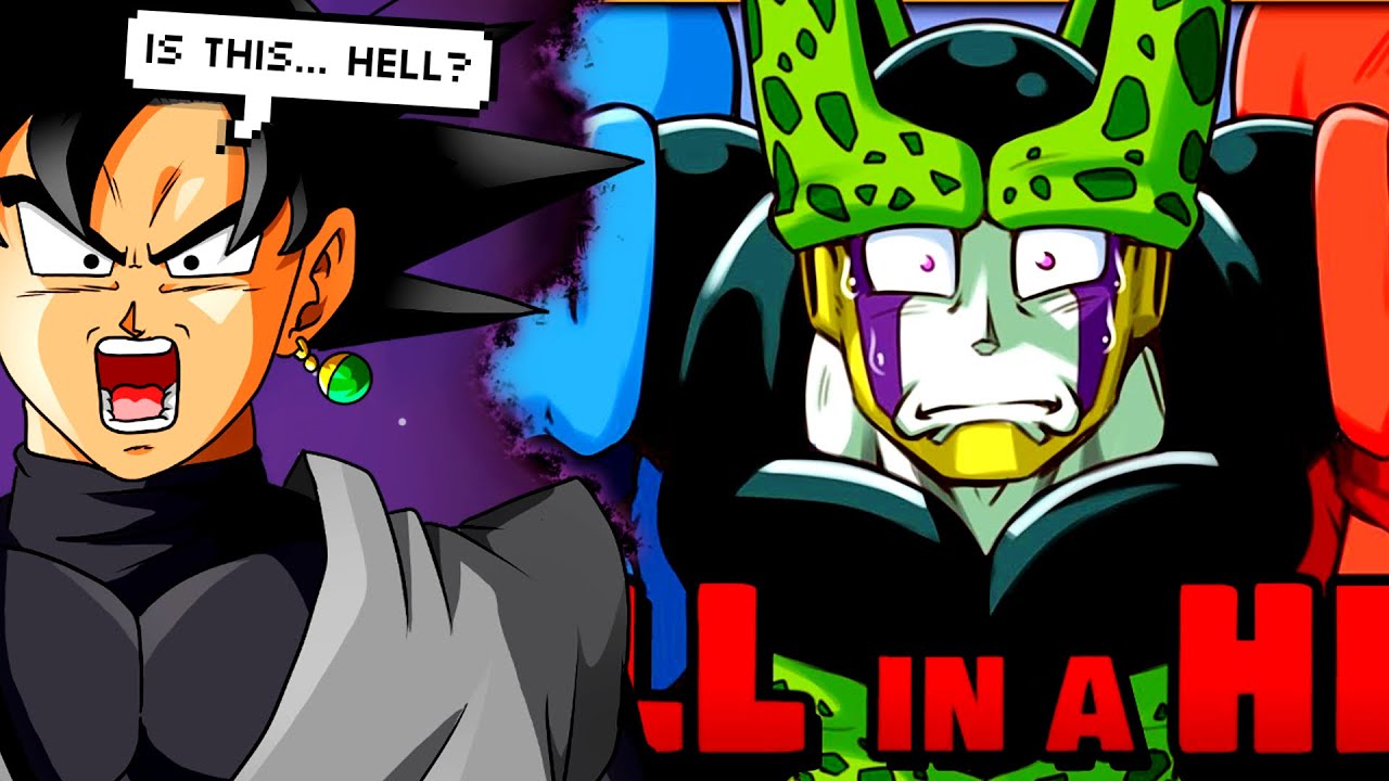 Goku Black Reacts to Cell in a Hell | HFIL Episode 1 @TeamFourStar ...