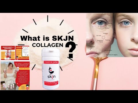 What is SKJN COLLAGEN? Best ANTI-AGING Microtablet supplement Made in ...