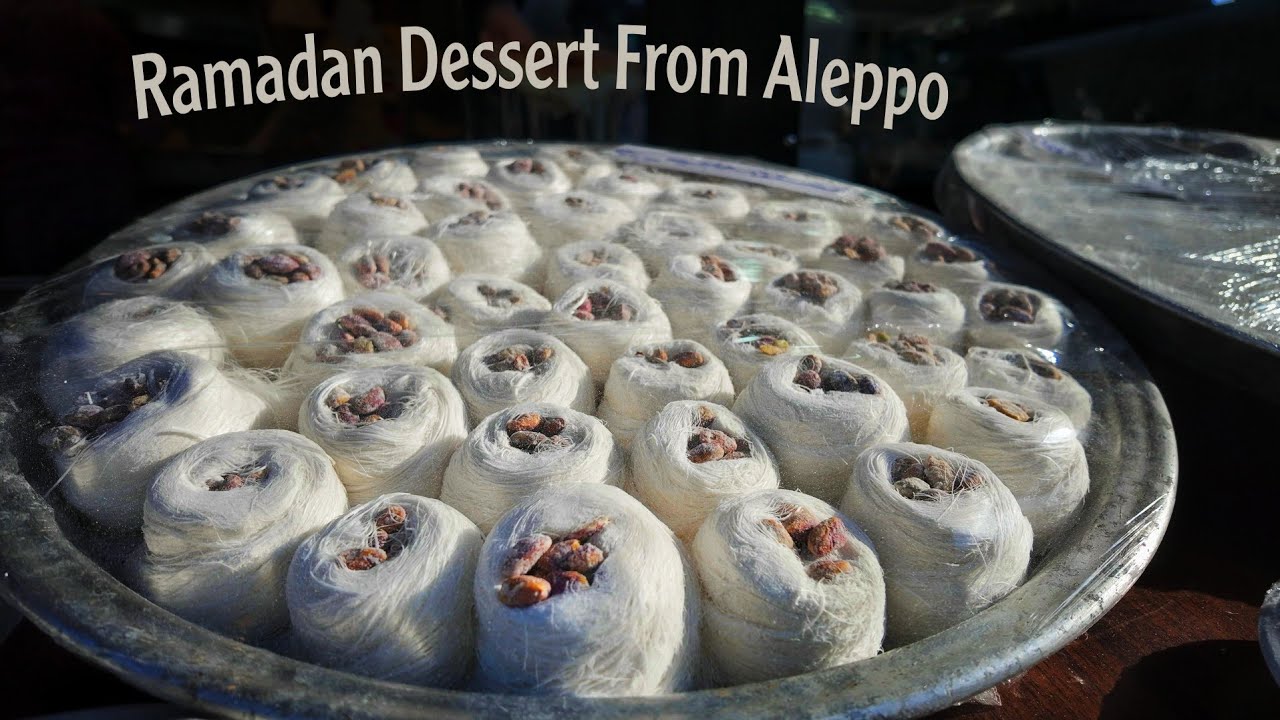 Ghazla, a Traditional Ramadan Dessert from Aleppo [Syria] | How it's ...