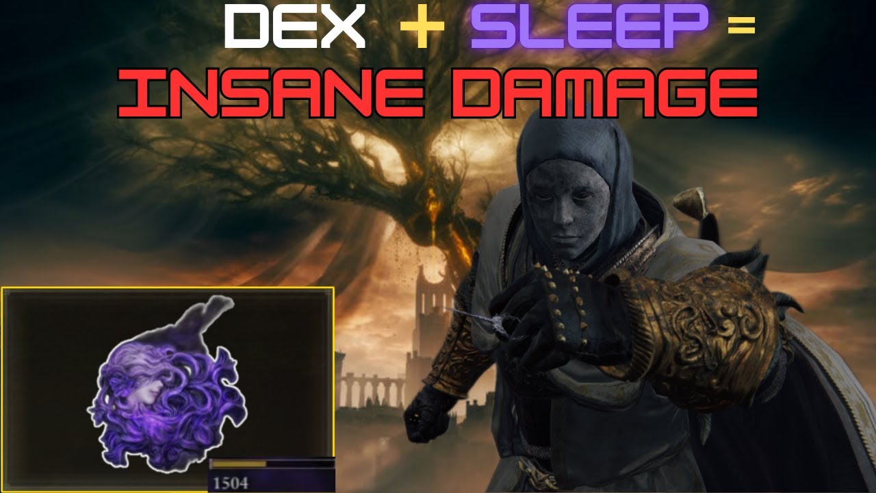 Elden Ring PvP - Dex Sleep Build Does BROKEN damage - YouTube