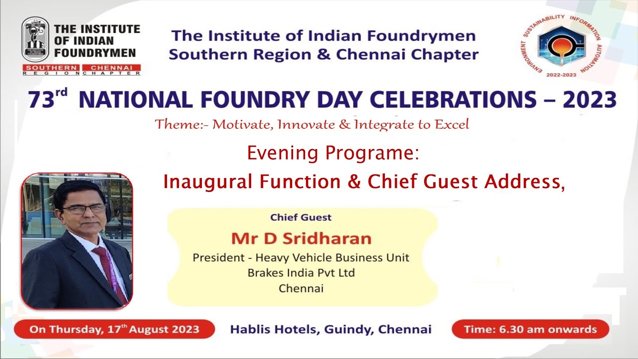 73rd NFD "Theme : Motivate, Innovate & Integrate to Excel" Mr. D ...