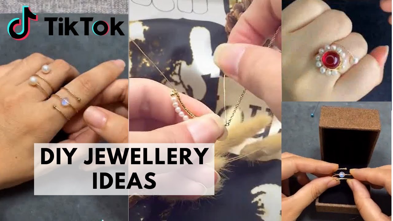 DIY Easy Jewellery Making TikTok Compilation - YouTube