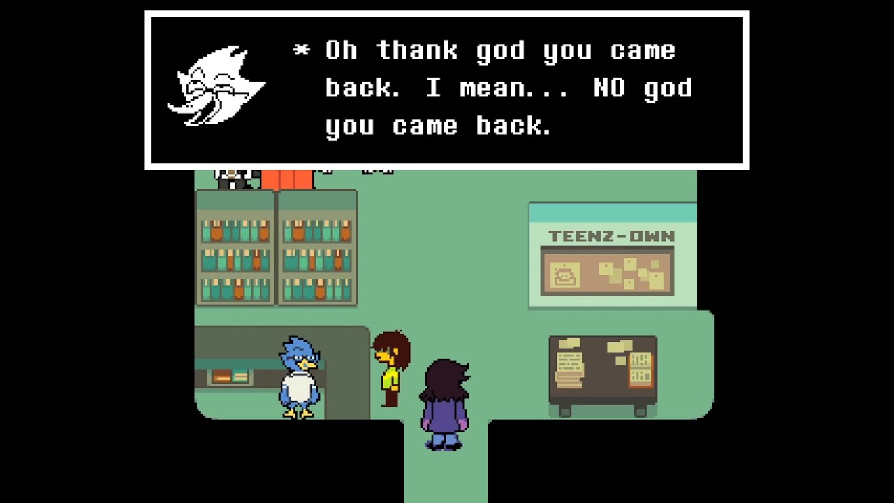 DELTARUNE Chapter 4 - All Berdly Outcomes - YouTube