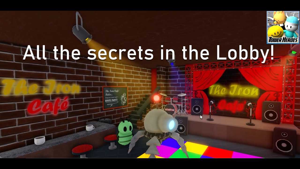 All the secrets in the Lobby - Tower Heroes - YouTube