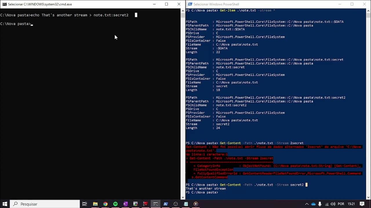#8 - ADS Alternate Data Stream - YouTube