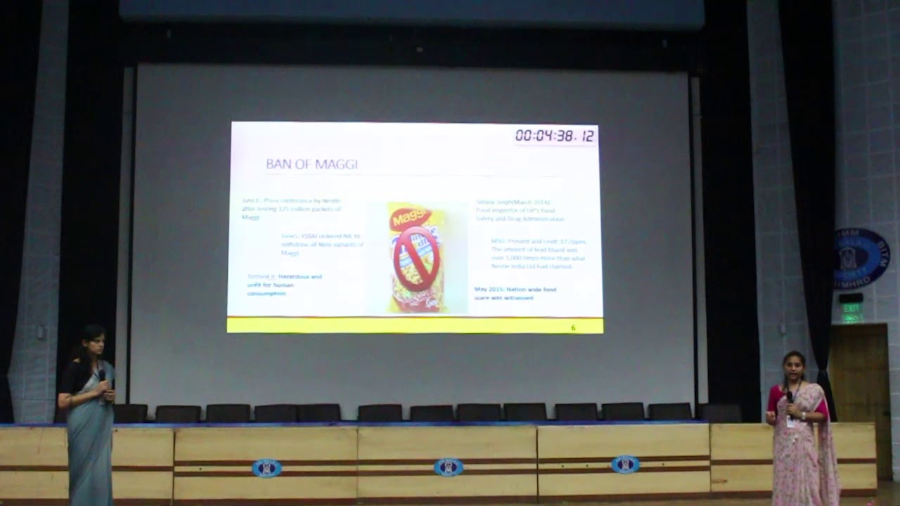 Sri Balaji Society Induction presentation 2019: Revival of Maggi - YouTube