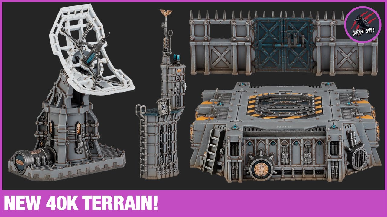 NEW WARHAMMER 40K TERRAIN REVEAL! Battlefield Fronteris & New Terrain ...
