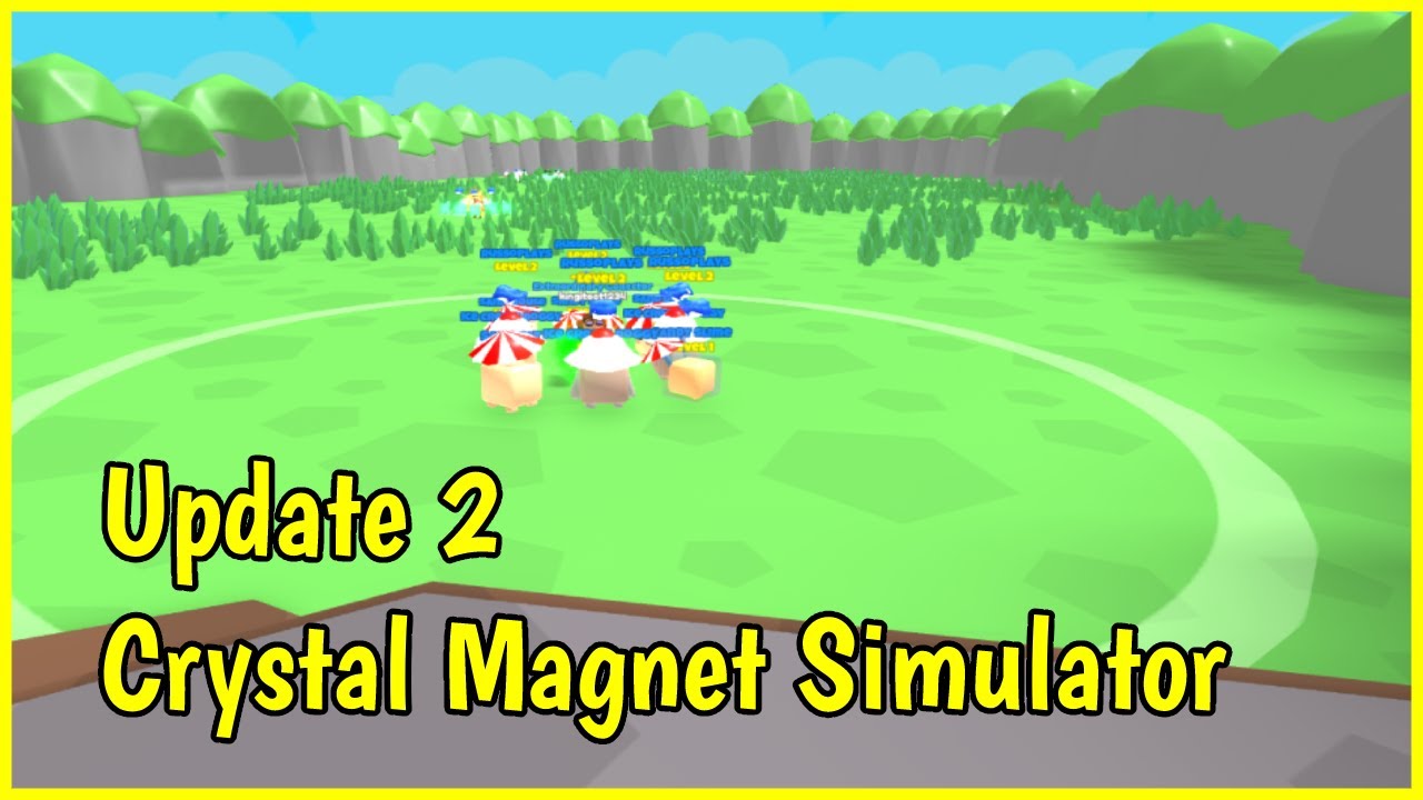 Update 2 in Roblox Crystal Magnet Simulator - YouTube