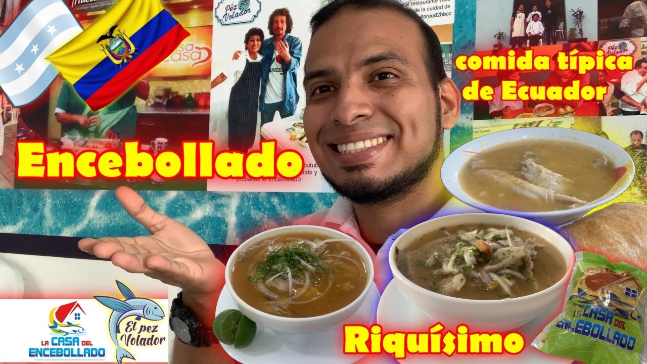 3 Huecas donde COMER ENCEBOLLADO en GUAYAQUIL - ECUADOR EC - plato emblemático de Ecuador - YouTube