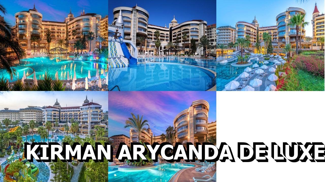 Kirman Arycanda De Luxe Hotel Alanya in Turkey - YouTube