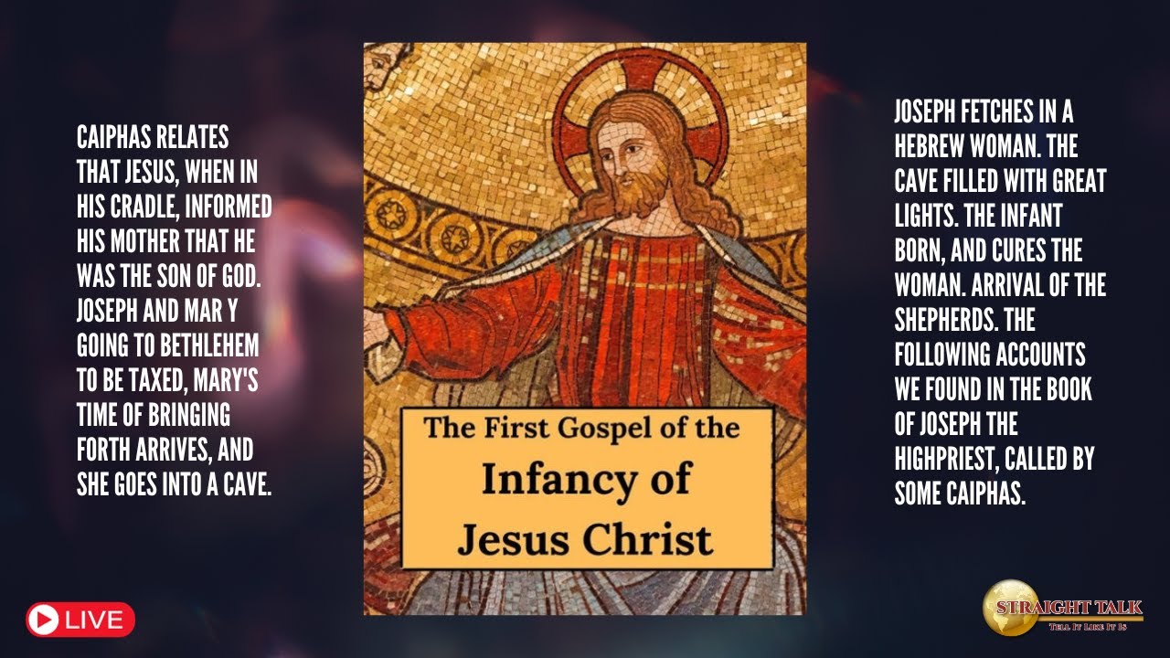 The First Gospel of the Infancy Jesus Christ - YouTube